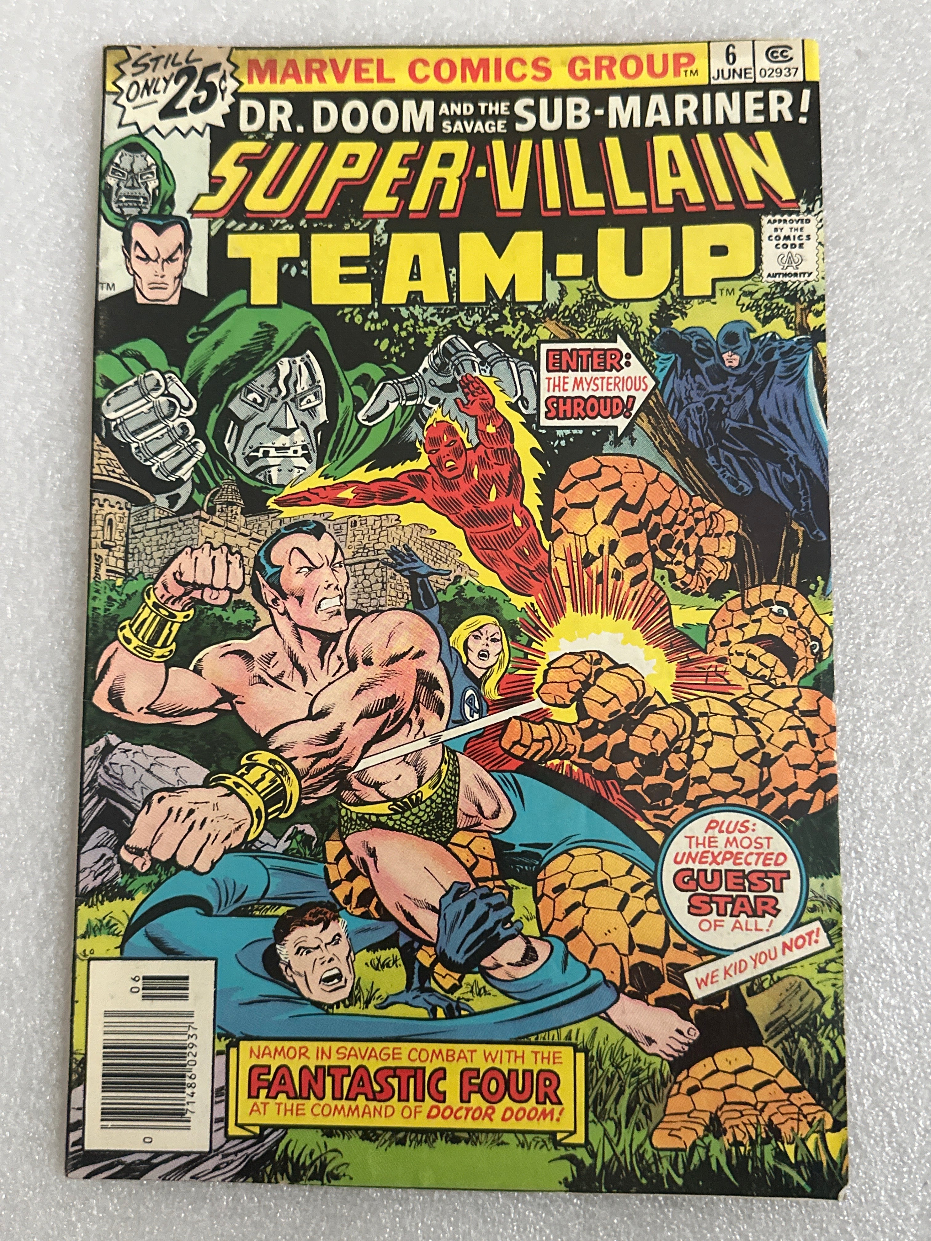 Super-Villain Team-Up #6 Dr. Doom & Sub-Mariner Marvel 1976 – Crazy ...